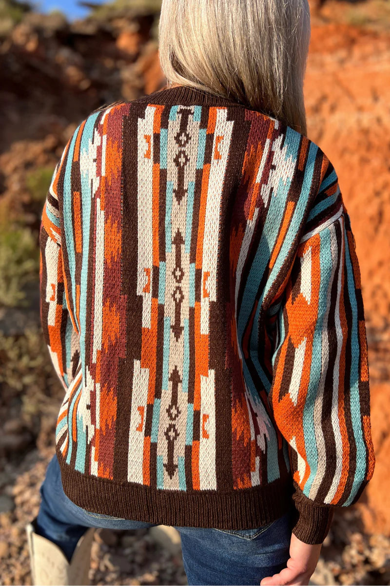 DRIVE DOWN MAIN KNIT SWEATER – The Chandelier Rose Boutique