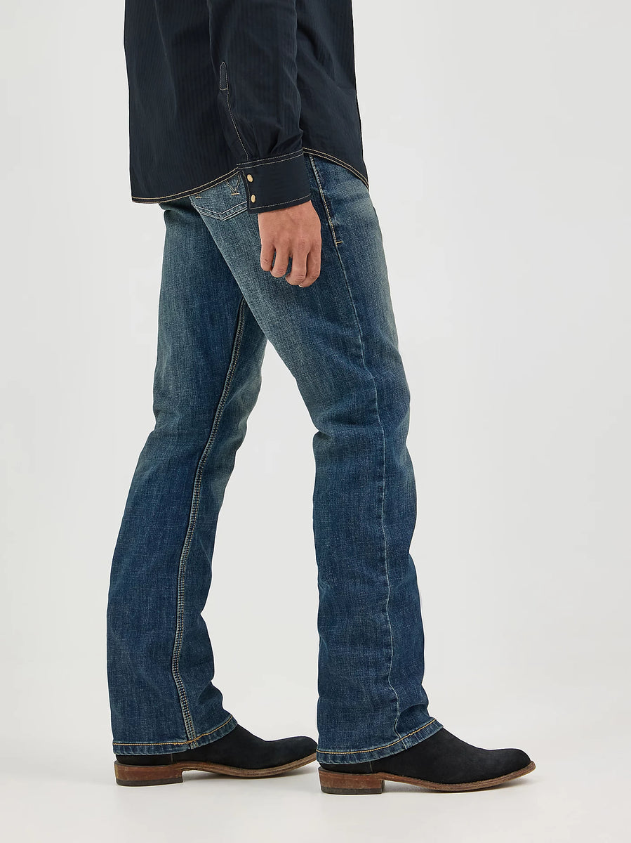 MEN'S WRANGLER RETRO® SLIM FIT BOOTCUT JEAN - LAYTON – The Chandelier ...